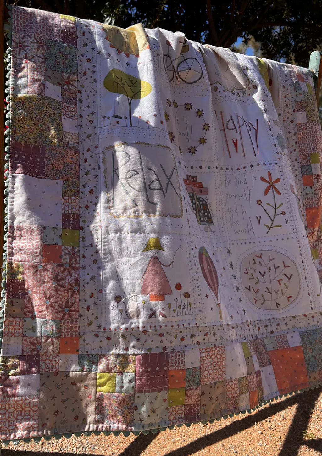 Simply Be Fun Quilt – Hatched and Patched