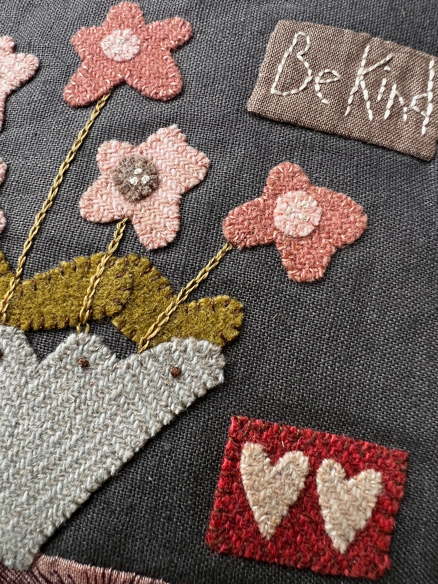 Be Kind Pouch – Hatched and Patched