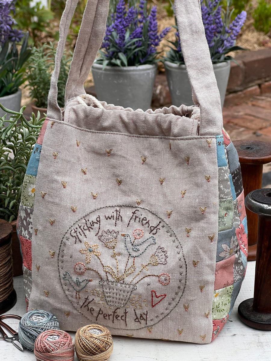 Love To Sew Drawstring Bag – Hatched and Patched