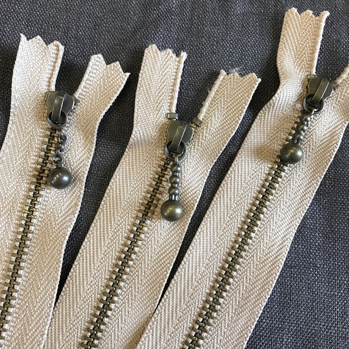 Japanese Zippers – Hatched and Patched